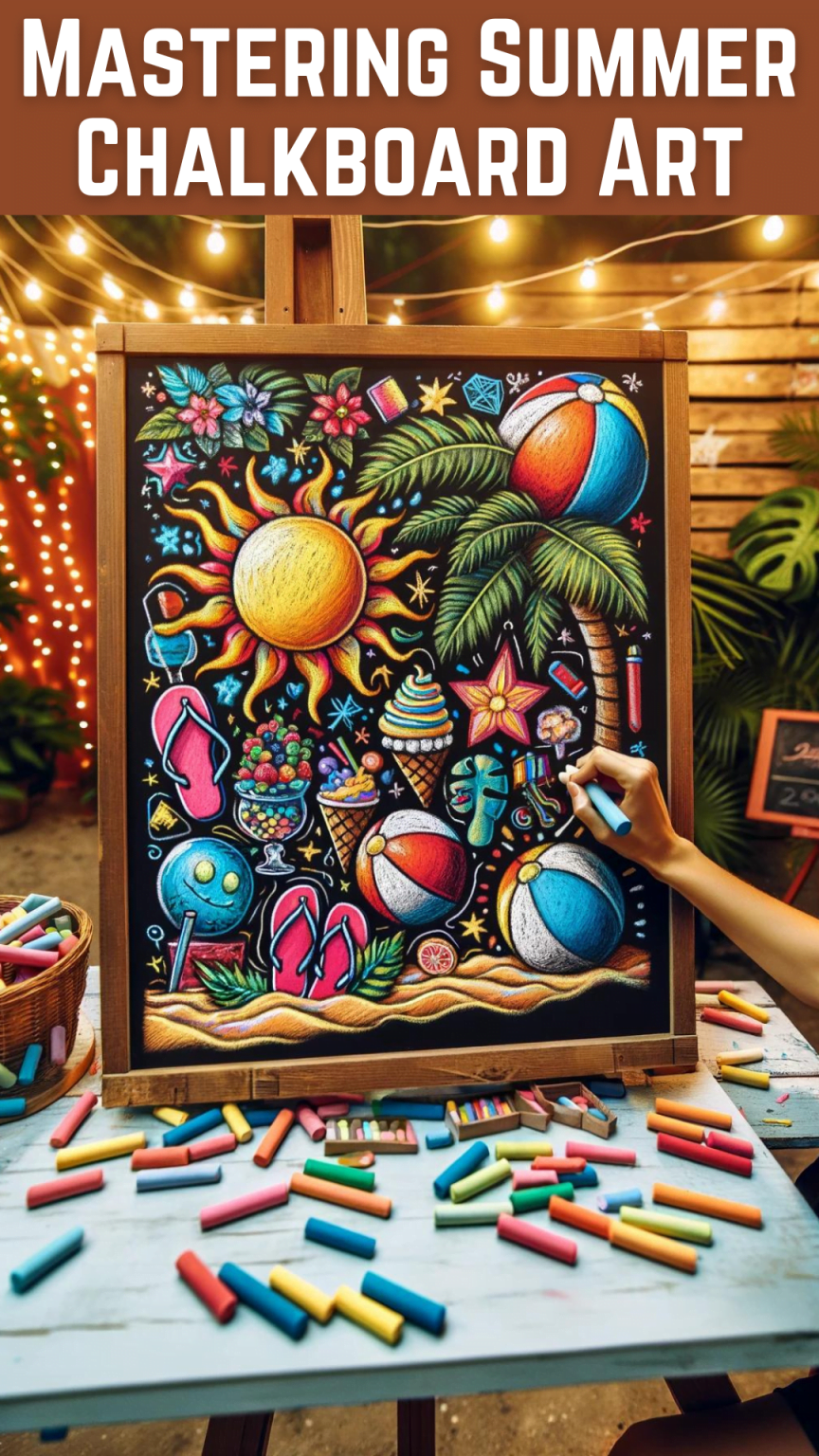 Mastering Summer Chalkboard Art for Your Next Event | Sisemut Blog