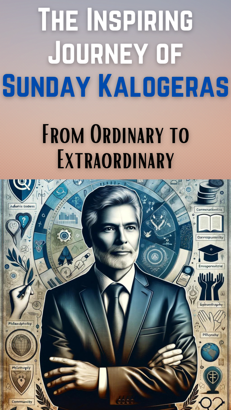 The Inspiring Journey of Sunday Kalogeras: From Ordinary to ...
