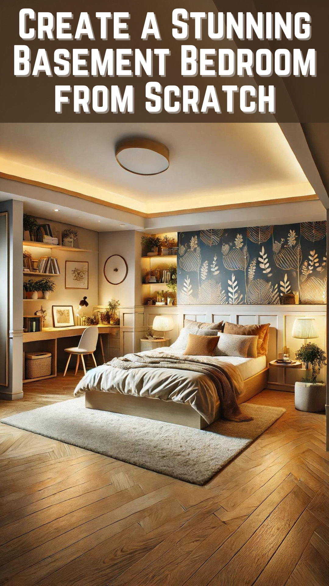 Create a Stunning Basement Bedroom from Scratch | Sisemut Blog