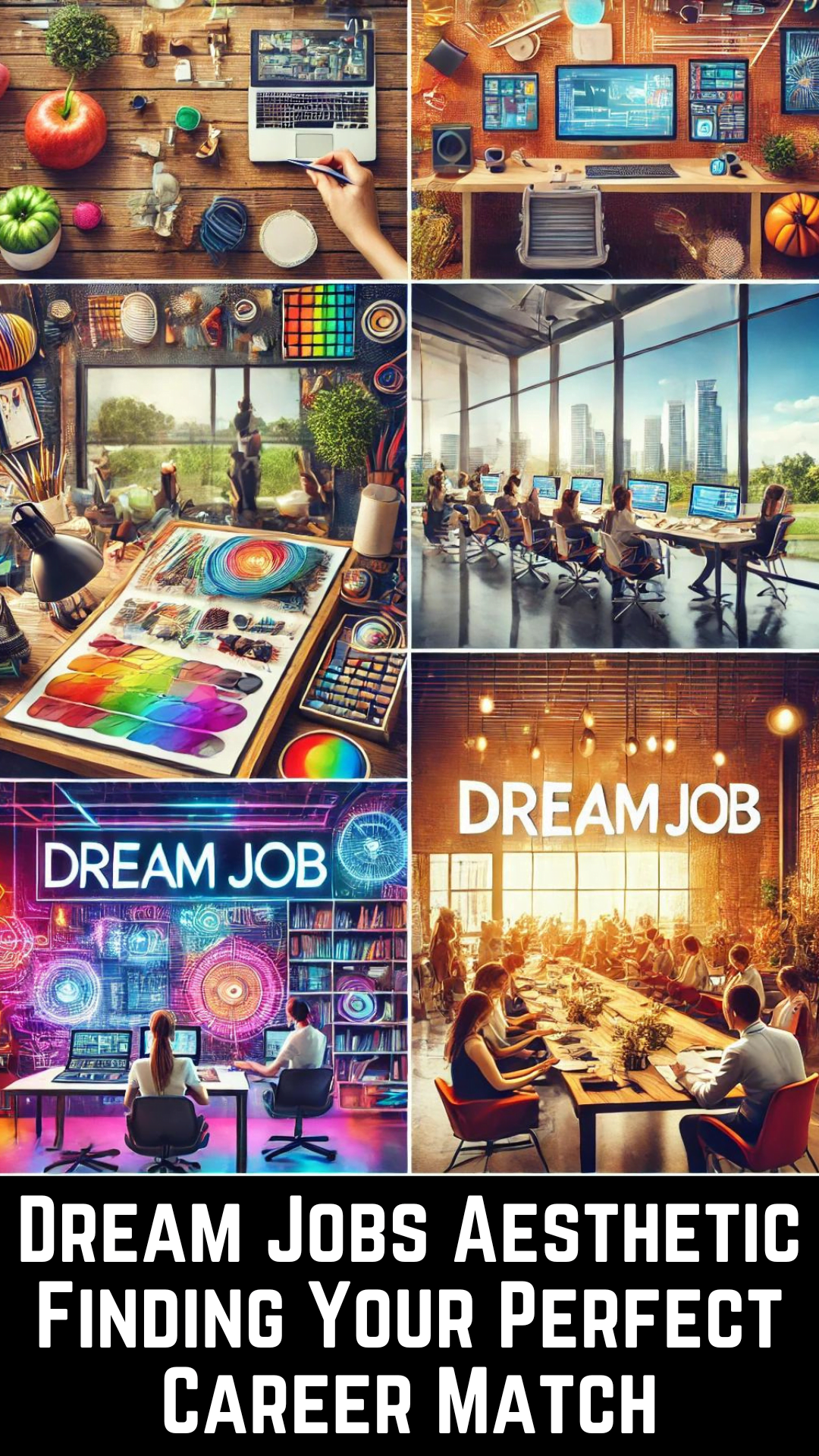 Dream Jobs Aesthetic: Finding Your Perfect Career Match | Sisemut Blog