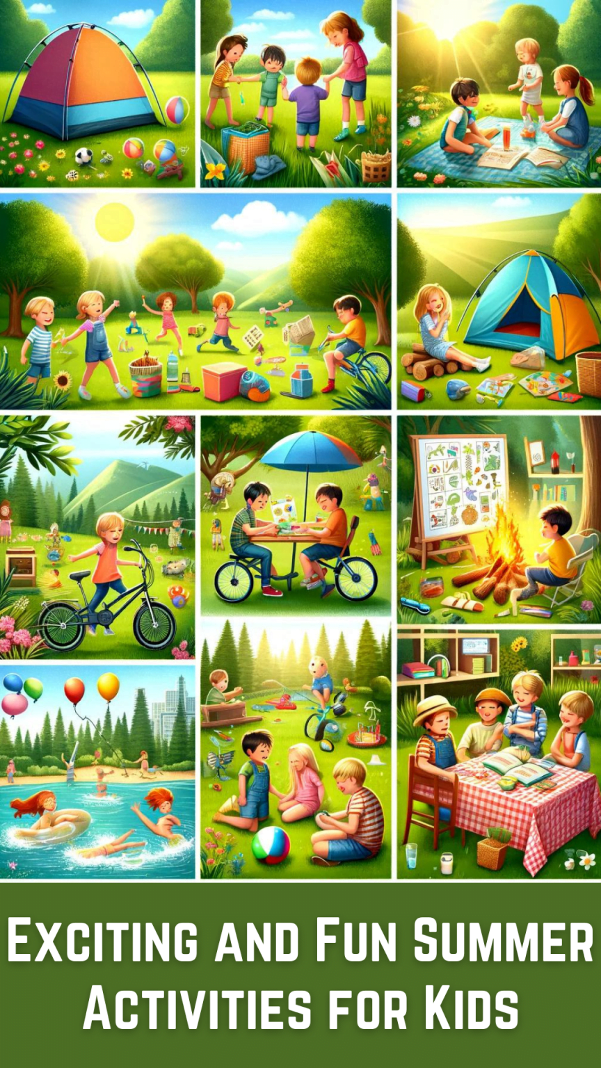 Exciting and Fun Summer Activities for Kids | Sisemut Blog