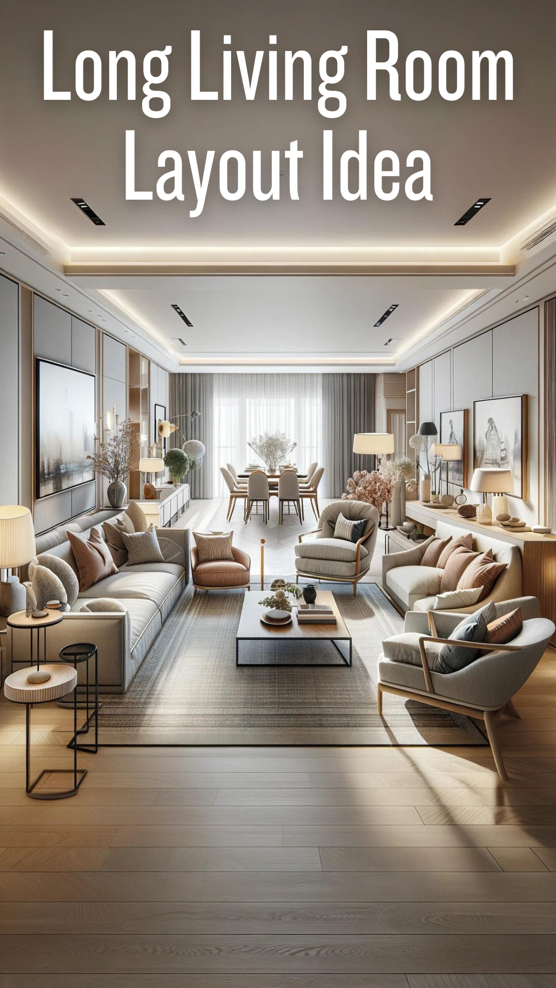 Transform Your Home with This Long Living Room Layout Idea | Sisemut Blog