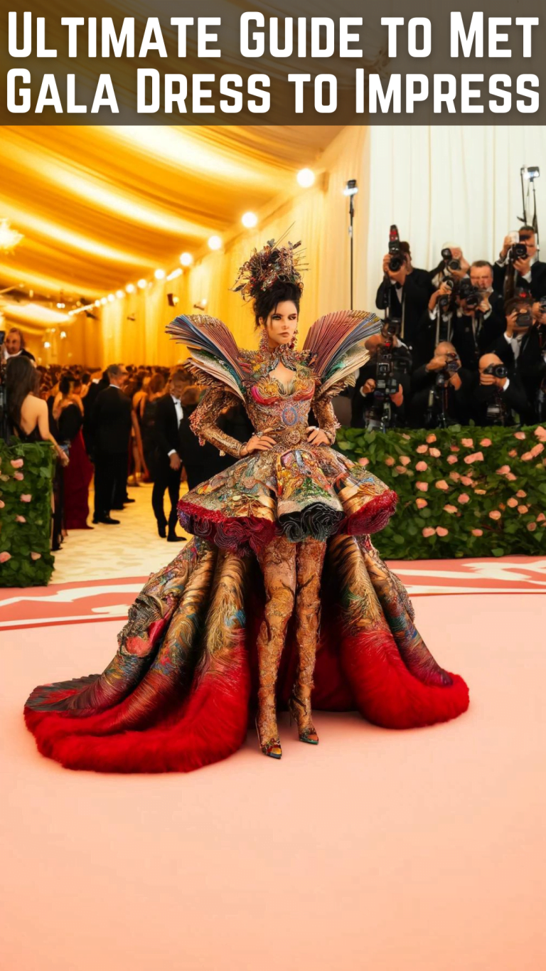 Ultimate Guide to Met Gala Dress to Impress | Sisemut Blog